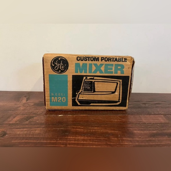 General Electric | Kitchen | New Ge Model M2 Custom Portable Hand Mixer ...